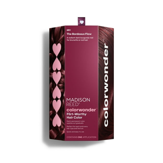 Madison Reed ColorWonder Demi-Permanent Hair Color Kit, 5RV The ...