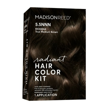 Madison Reed Radiant Permanent Hair Color Kit, Barletta (4.5NNN), True ...