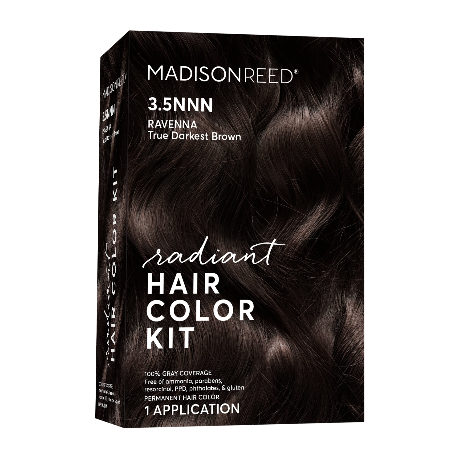 Madison Reed Radiant Permanent Hair Color Kit, Ravenna (3.5NNN), True ...
