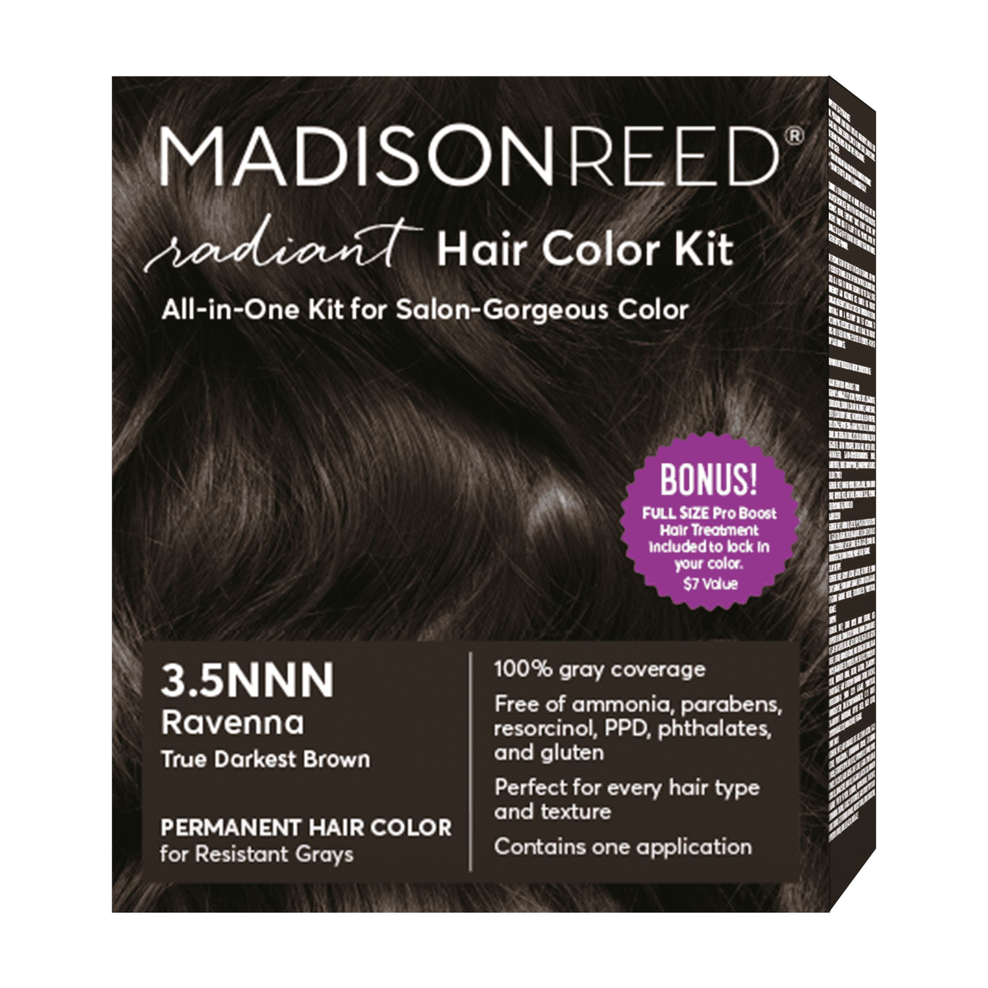 Madison Reed Radiant Permanent Hair Color Kit with Bonus Pro Boost ...
