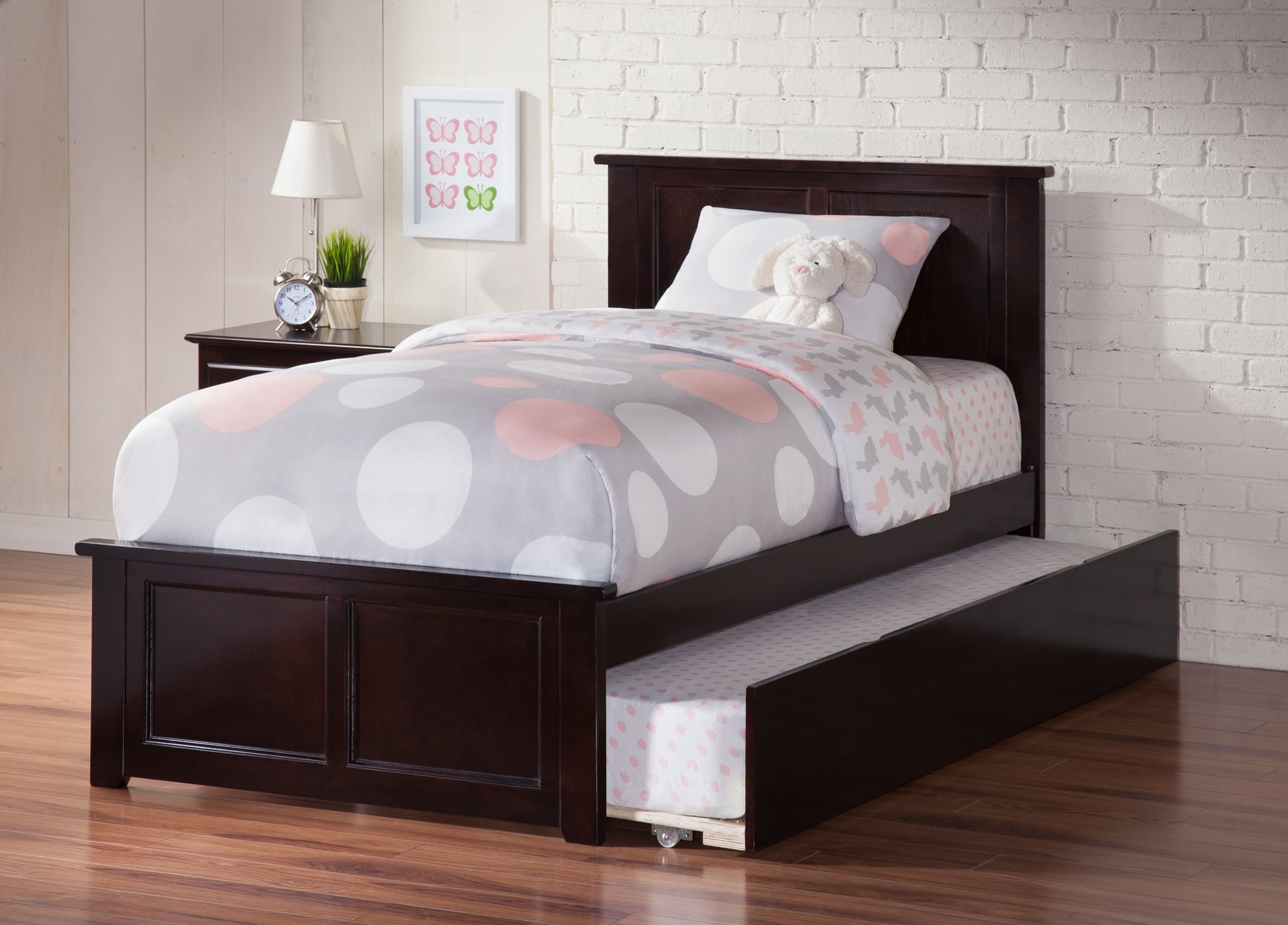 Madison Twin Extra Long Bed with Matching Footboard and Twin Extra Long ...