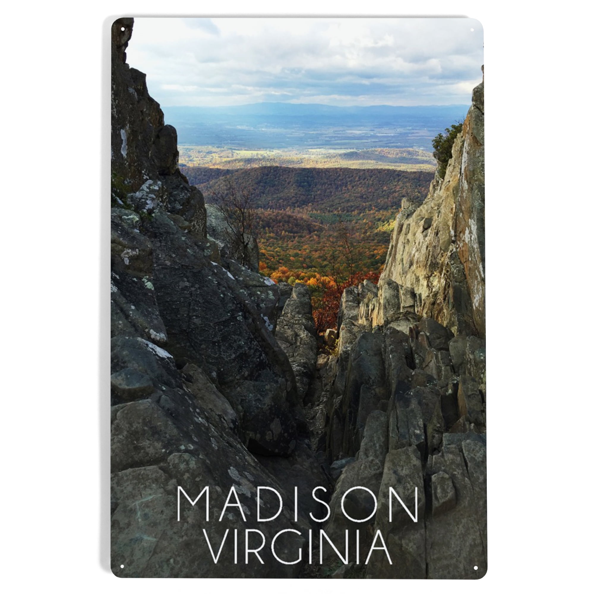 Madison, Virginia, Humpback Rock (12x18 Aluminum Art, Indoor Outdoor ...