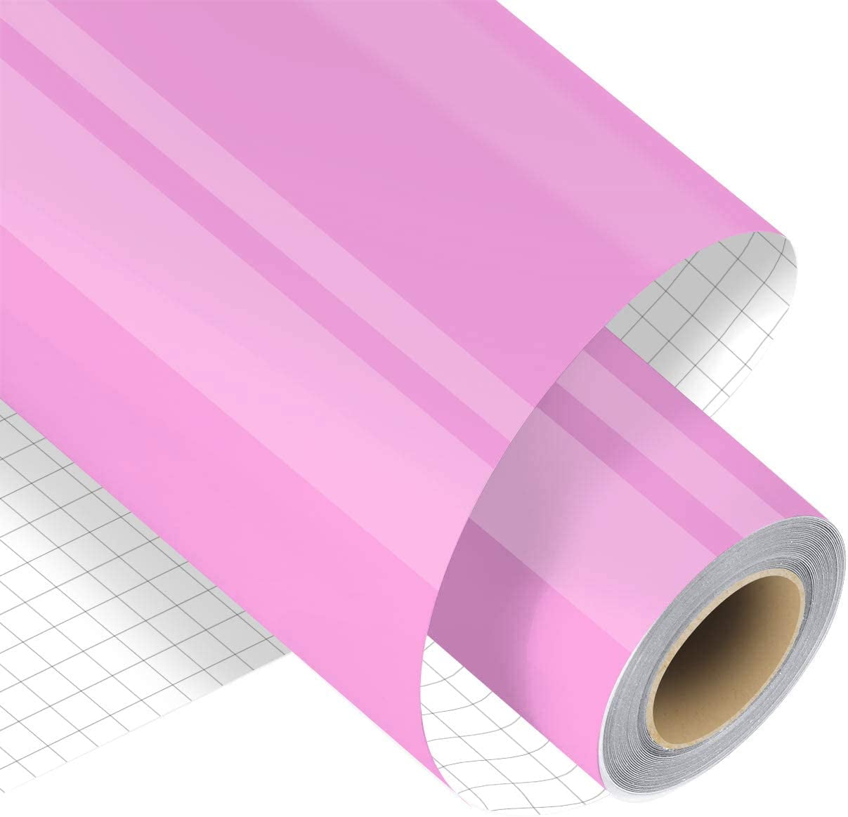 Madlie Hot Pink Permanent Adhesive Vinyl Roll - 12" x 15 FT Premium ...