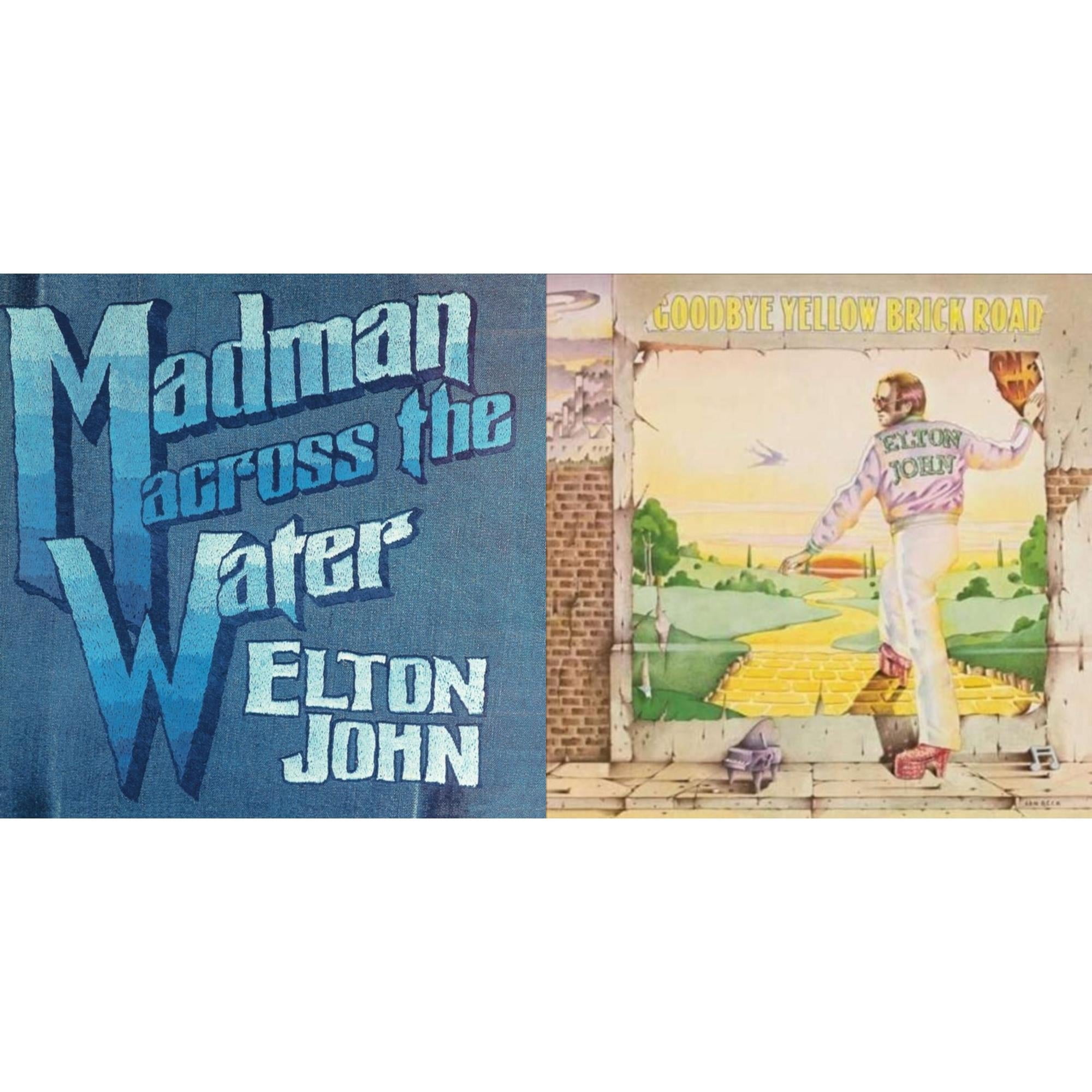 Madman Across The Water (Light Blue LP Vinyl/180G) & Goodbye Yellow ...