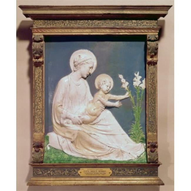 Madonna & Child Luca Della Robbia 1400-1482 Italian National Gallery of ...