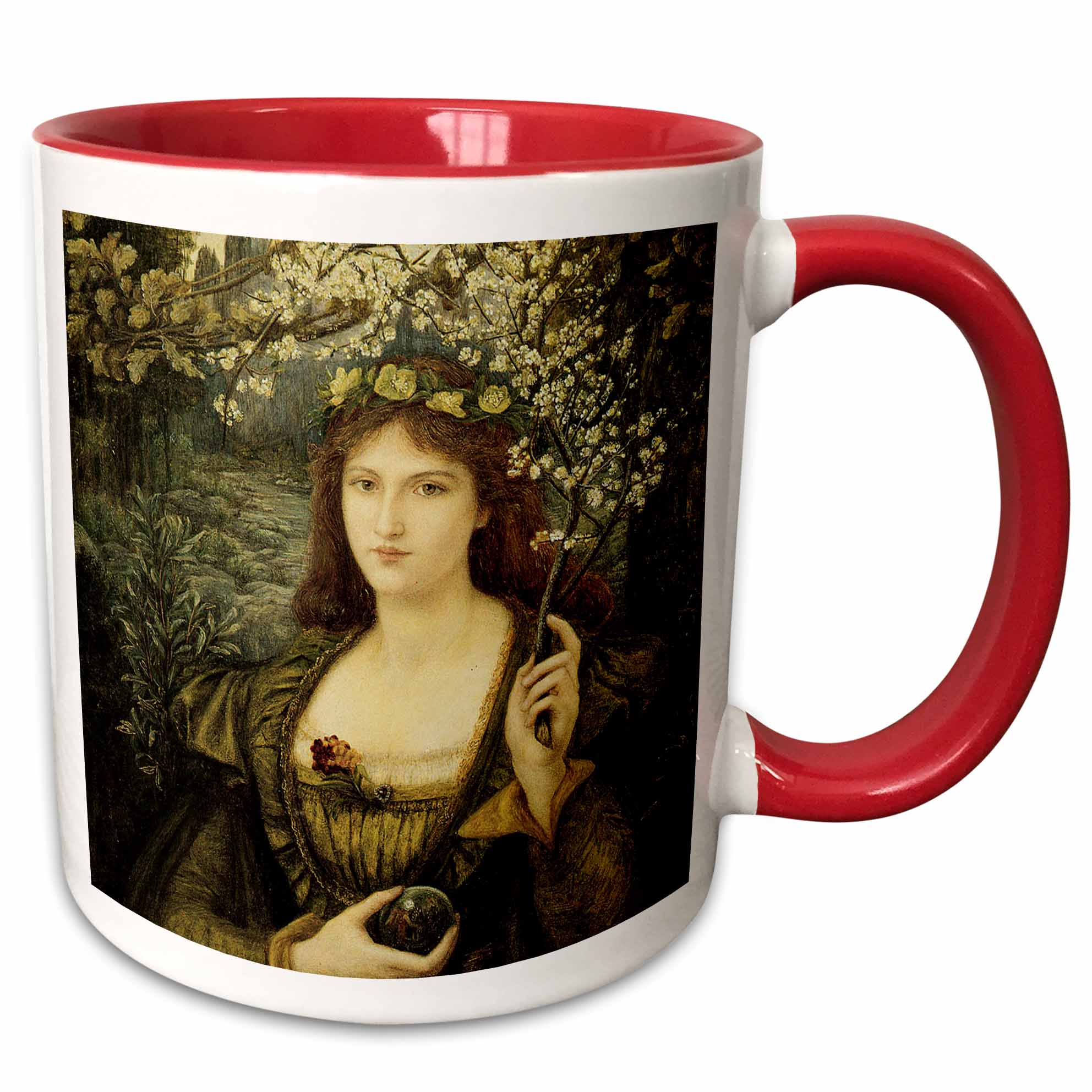3drose, Madonna Pietra Degli Serovigni by Marie Spartali Stillman, 11oz ...
