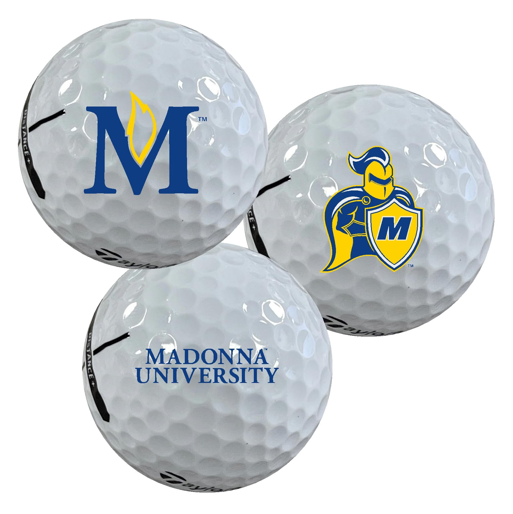 Madonna University Crusaders Logo Edition Taylormade Distance+ Golf ...