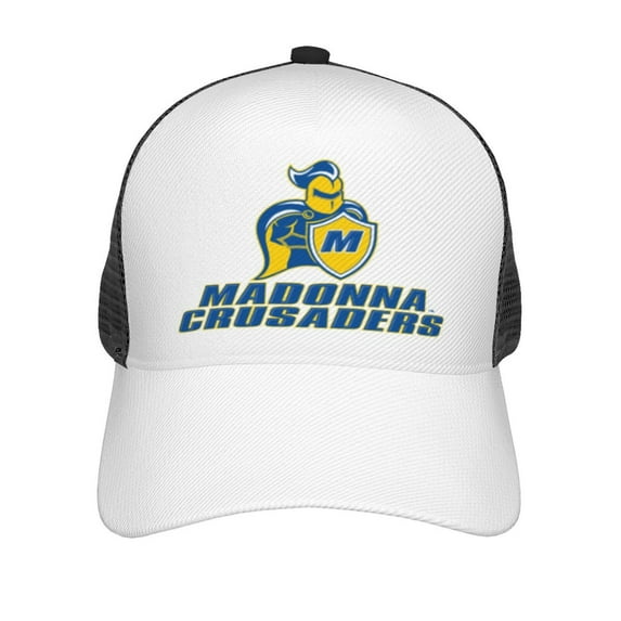 Madonna University Logo Curved Brim Mesh Baseball Cap Casual Sun Hat ...