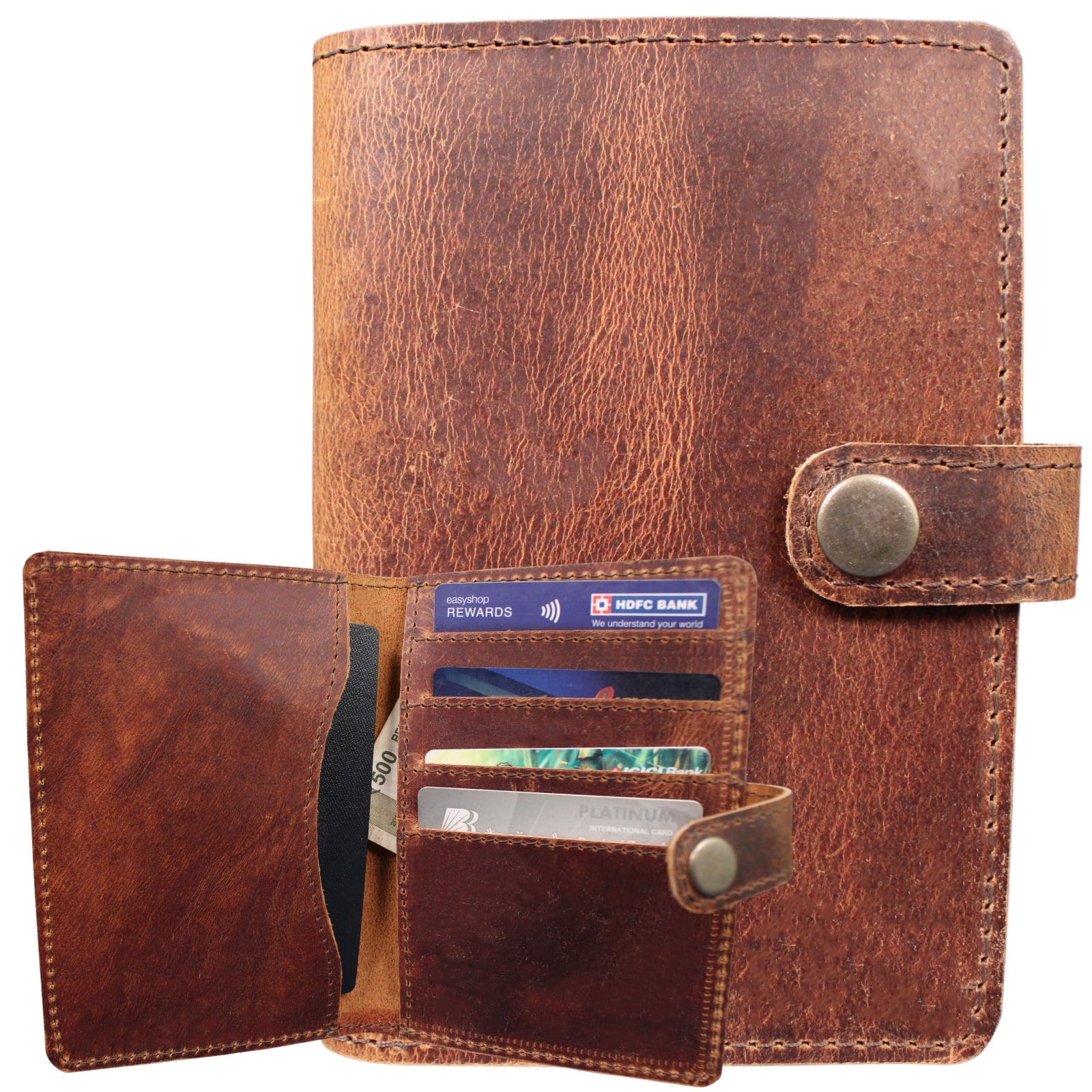 Madosh, Leather Passport Holder,Cash And RFID Blocking Card Holder ...