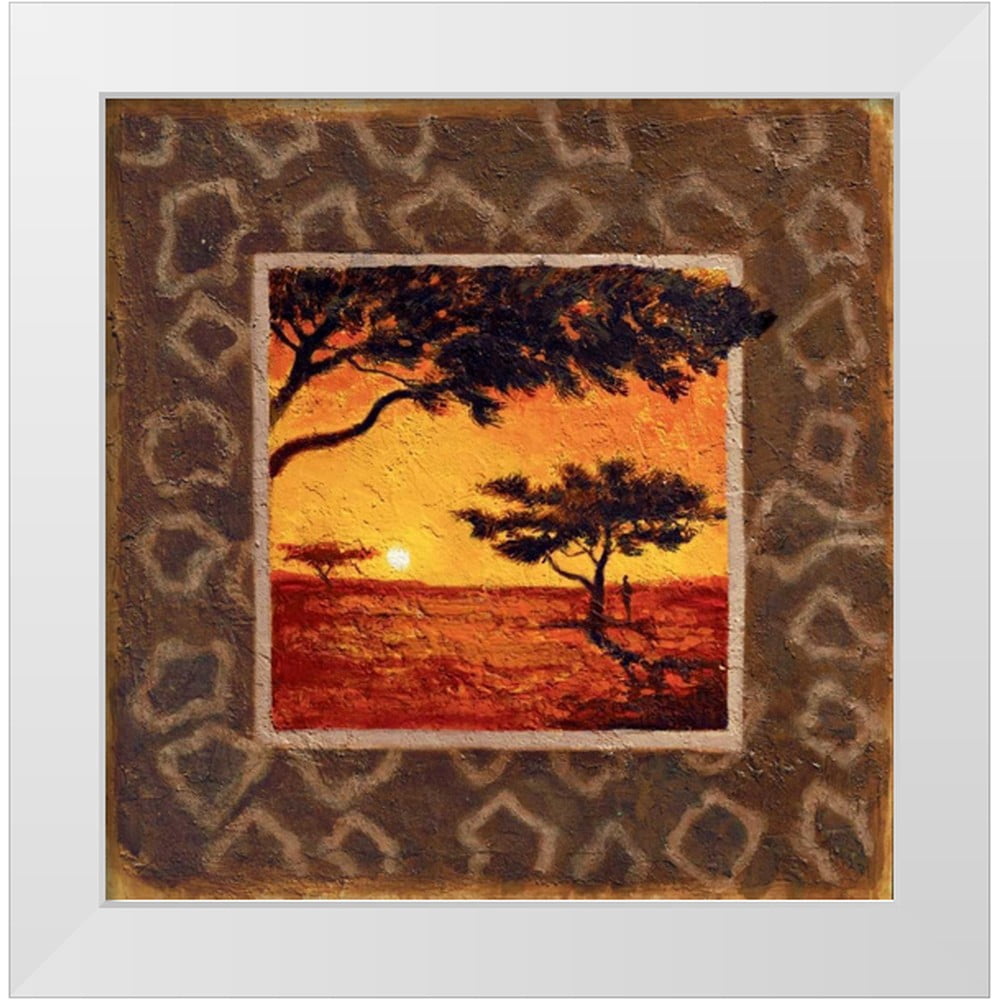 Madou 20x20 White Modern Wood Framed Museum Art Print Titled - Savannah ...