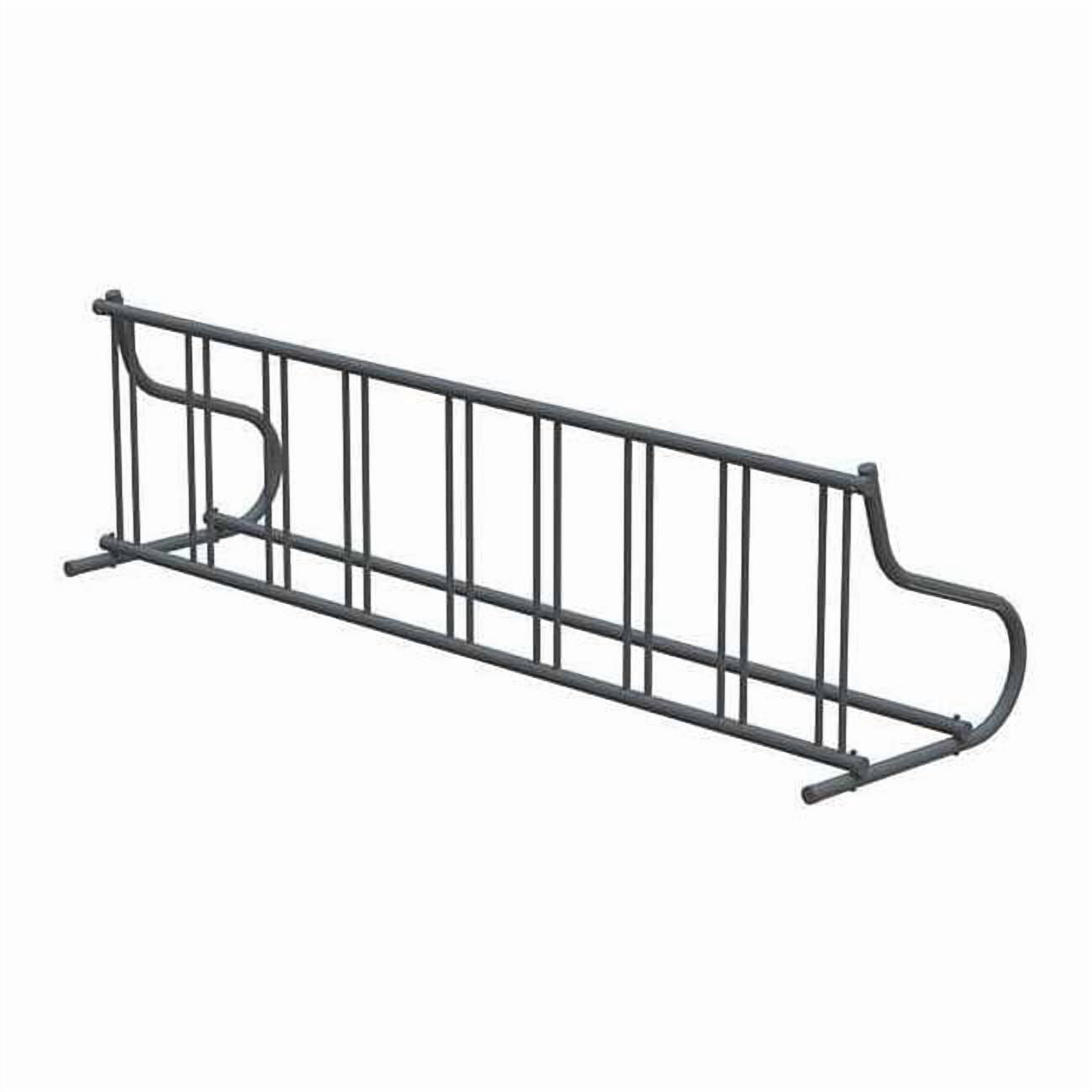 Madrax Bike Rack,1-Sided,9-Bike,110 in.,Black QS-GR116-B - Walmart.com