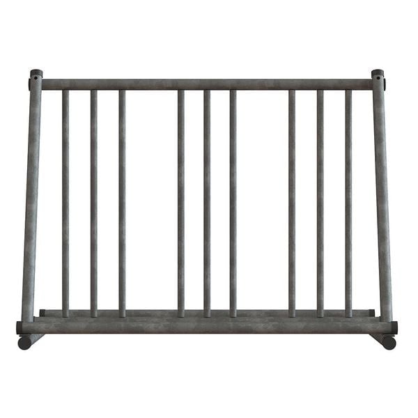 Madrax Bike Rack,Silver Color,6 Cap.,28" W QS-GS200-G - Walmart.com