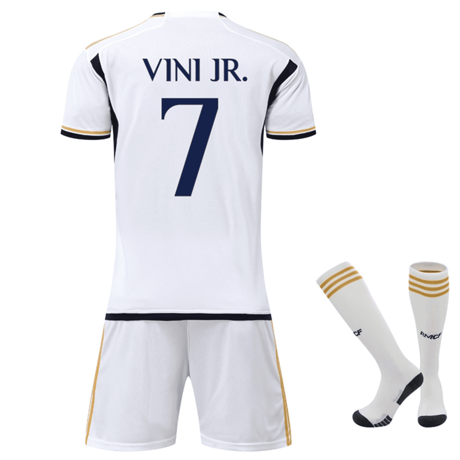 Madrid 23/24 Authentic #7 Vini Jr Home Jersey - Walmart.com