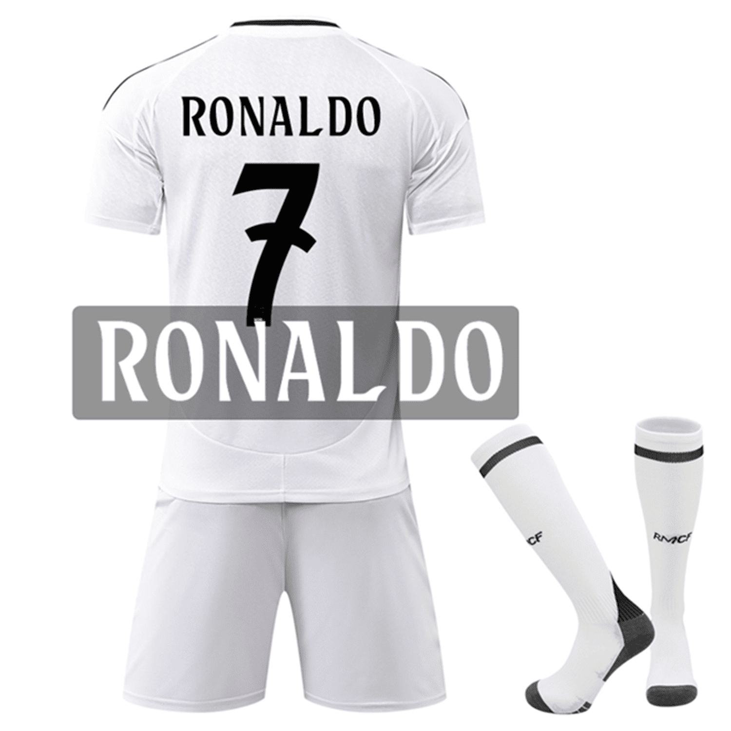 Madrid 24/25 Authentic #7 Ronaldo Home Jersey - Walmart.com