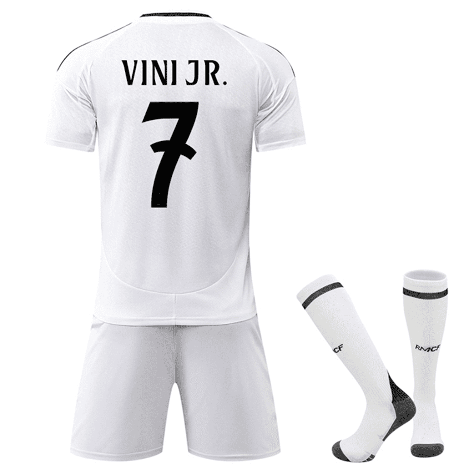 Madrid 24/25 Authentic #7 Vini Jr Home Jersey - Walmart.com
