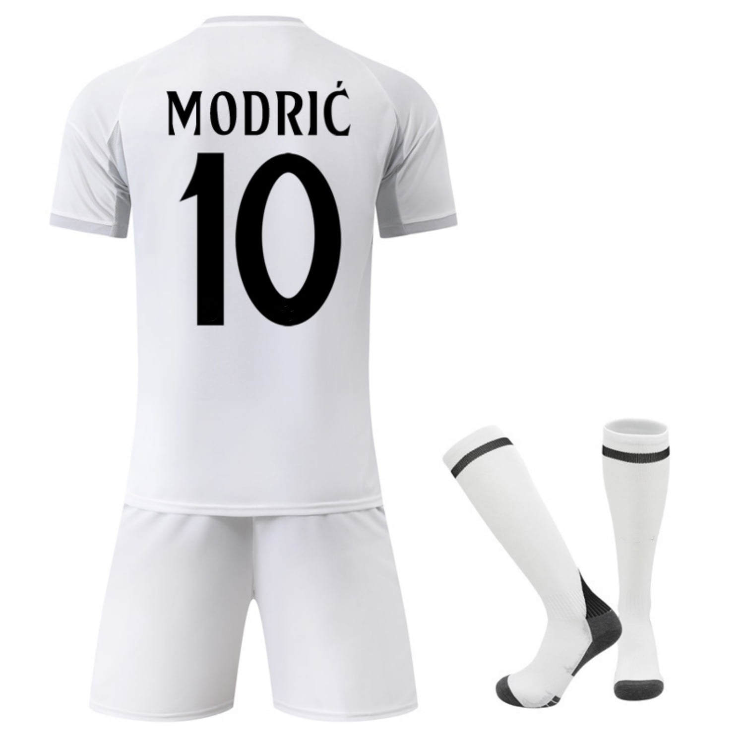 Madrid 25/26 Authentic #10 Modric Home Soccer Jersey Kit - Walmart.com