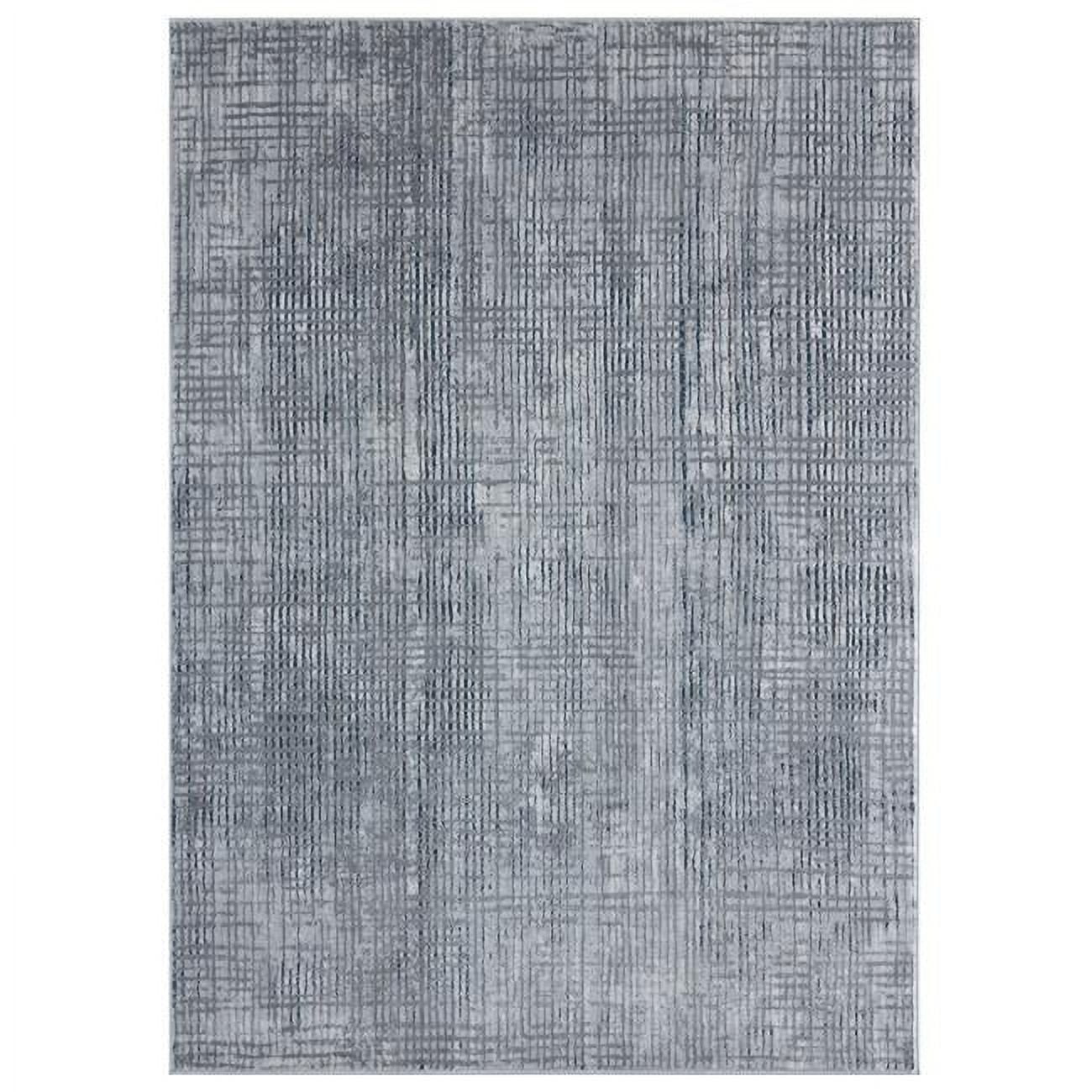 Madrid Castile Denim Blue Oversize Area Rectangle Rug, 9 ft. 10 in. x ...