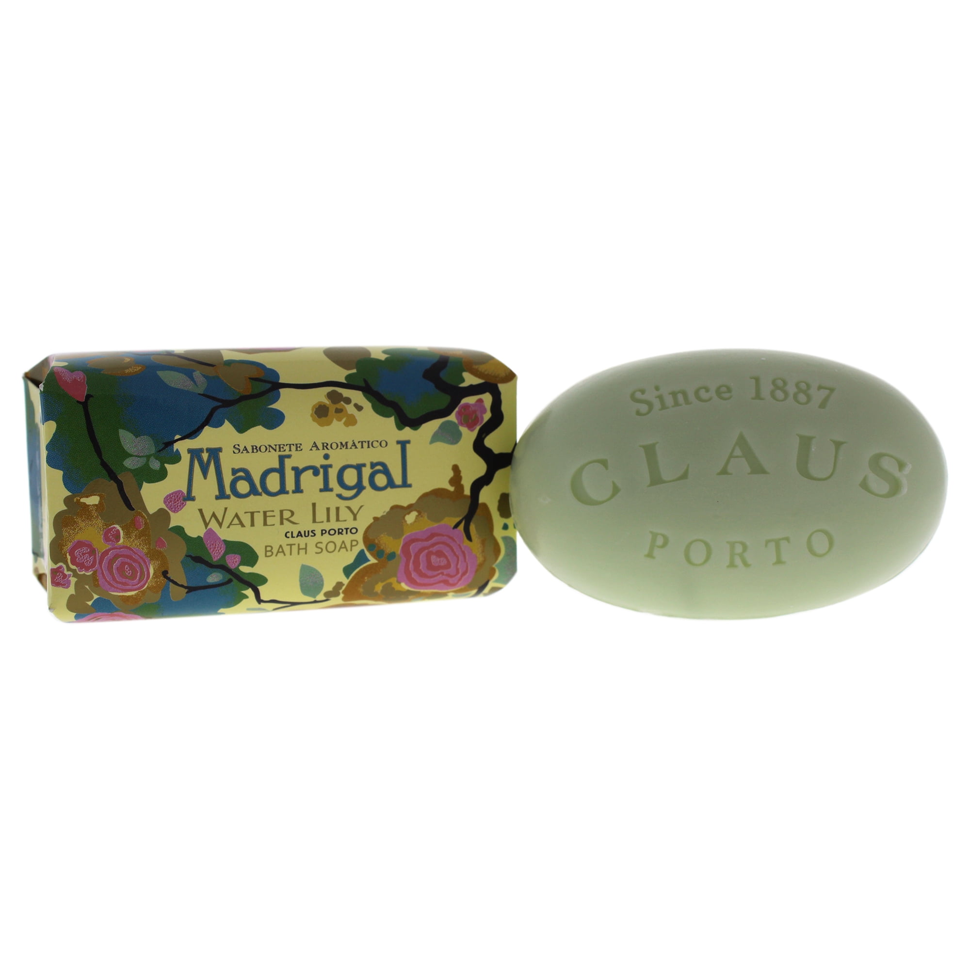 Madrigal Water Lily Bath Soap by Claus Porto for Unisex - 5.3 oz Bar ...