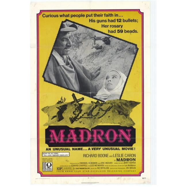 Madron Movie Poster - 27 x 40 in. - Walmart.com
