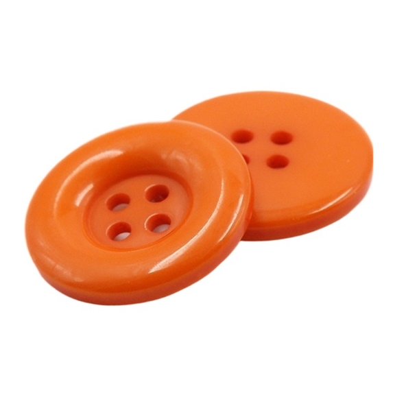 Mae 10PCS Round Coat Buttons 4-hole Resin Button Woman Overcoat Apparel ...