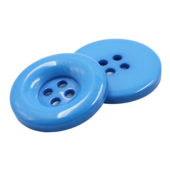 Mae 10PCS Round Coat Buttons 4-hole Resin Button Woman Overcoat Apparel ...
