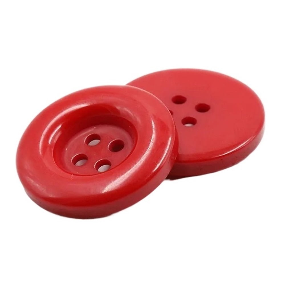 Mae 10PCS Round Coat Buttons 4-hole Resin Button Woman Overcoat Apparel ...