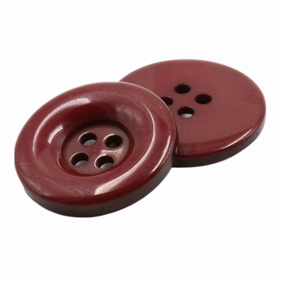 Mae 10PCS Round Coat Buttons 4-hole Resin Button Woman Overcoat Apparel ...