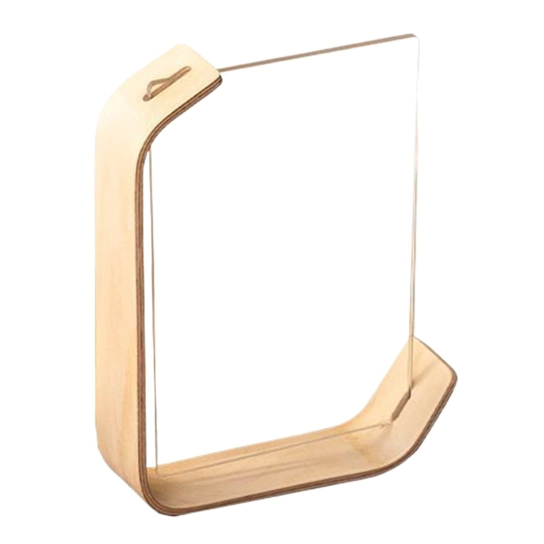 Mae Acrylic Wooden Phot Desktop Display Pictures Holder Acrylic Frame ...