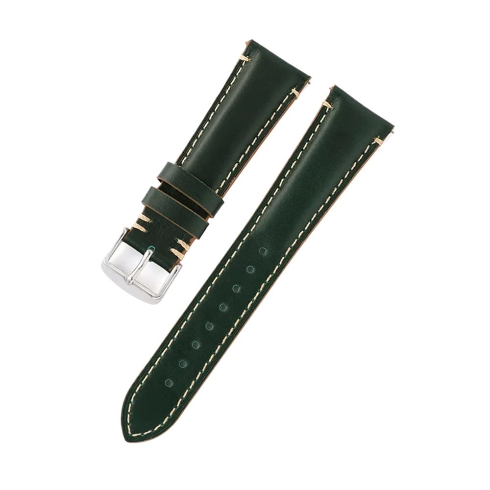 Mae Leather Watch Strap Universal Replacement Wrist Watch Band Quick ...