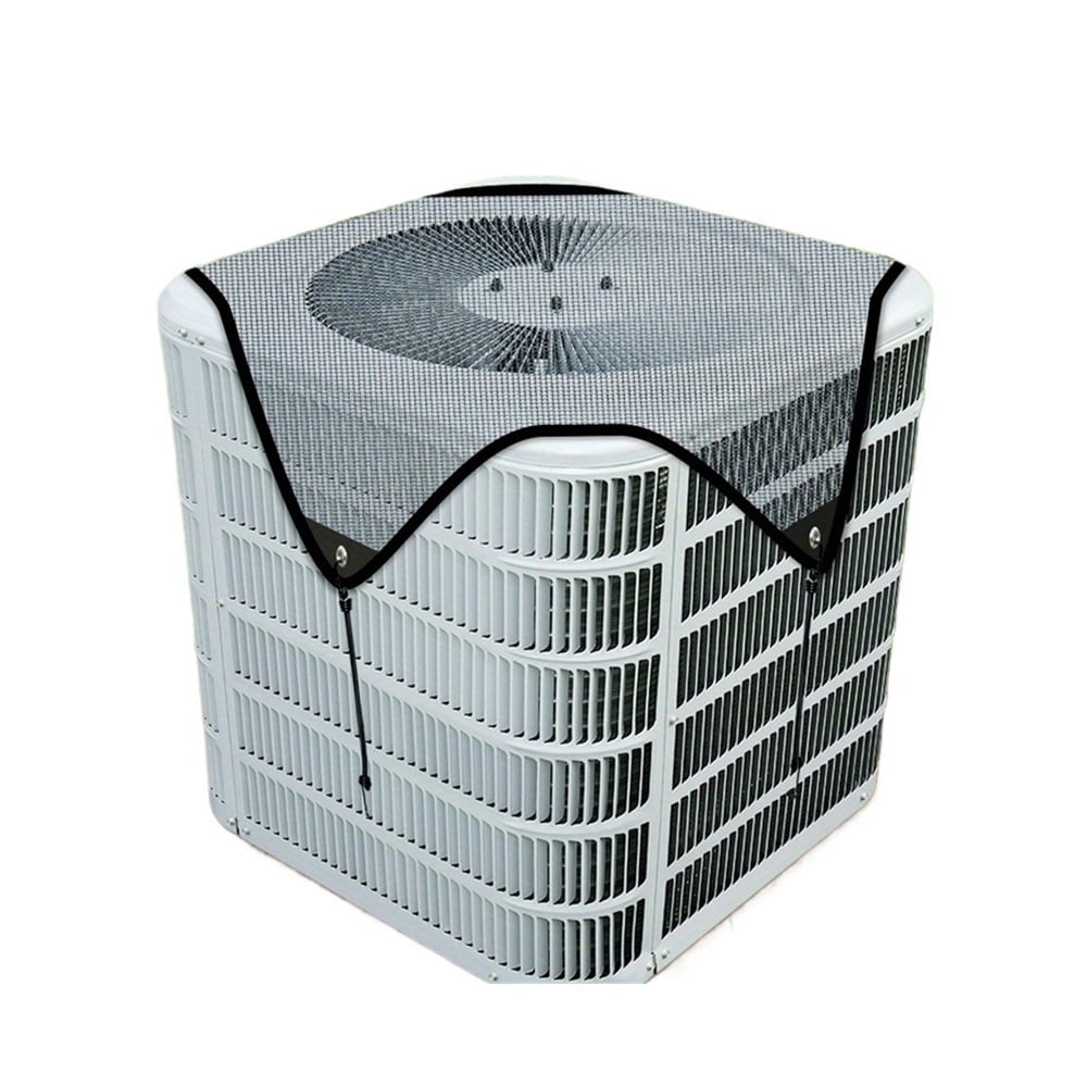 Mae Outdoor AC Cover Universal, PVC Mesh Air Conditioner Cover Protects ...