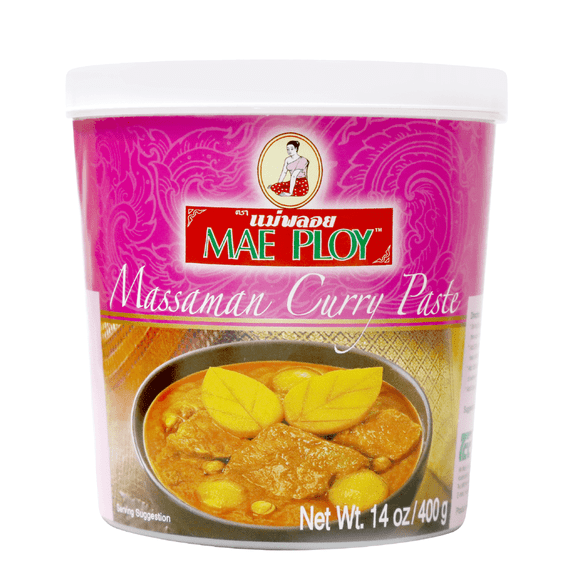Mae Ploy Massaman Curry Paste, 14 Oz (400g), Aromatic Thai Spices, Mild Flavor - Walmart.com
