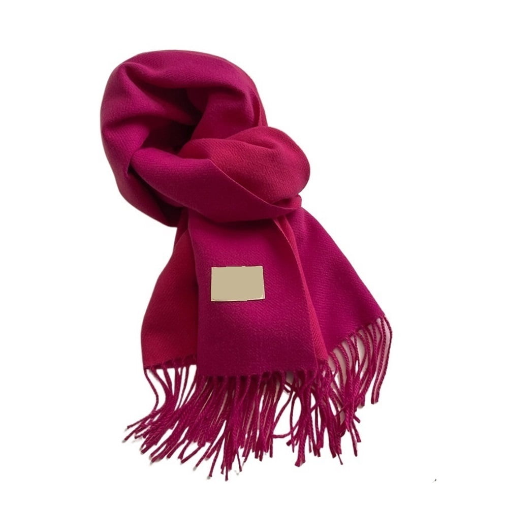 Mae Warm Scarf Design Double Side Diffrent Color Shawl Wraps Bufanda ...