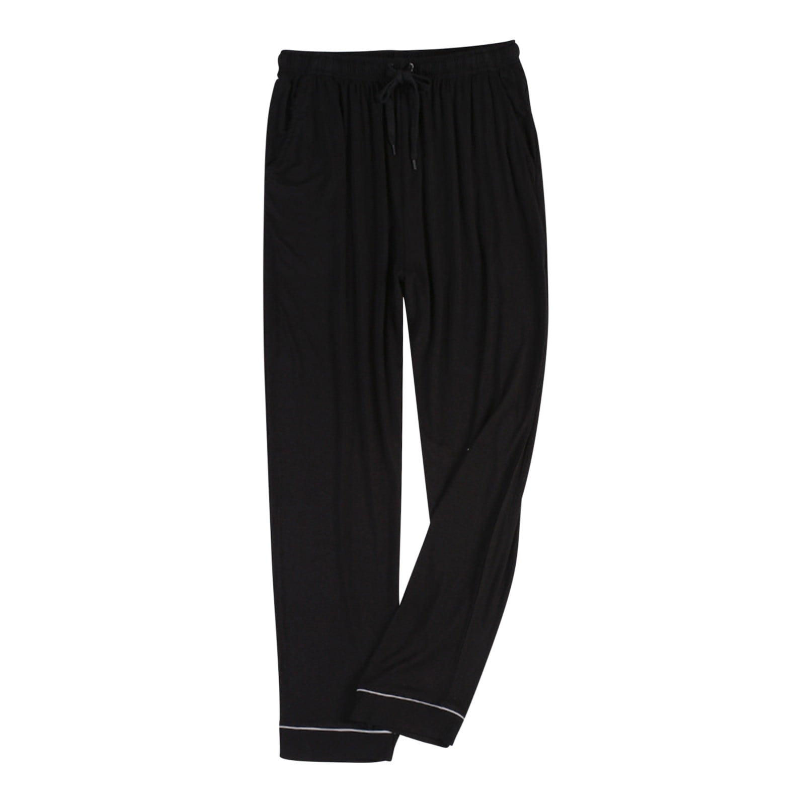 Maean Men Big and Tall Pjs Pants Wide Leg Loose Sleepwear Pajamas ...
