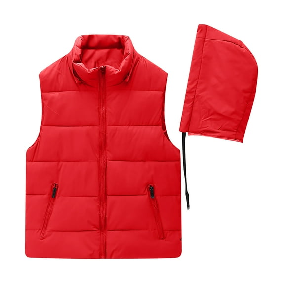 Maean Puffer Vest for Womens Plus Size Quilted Sleeveless Jacket ...
