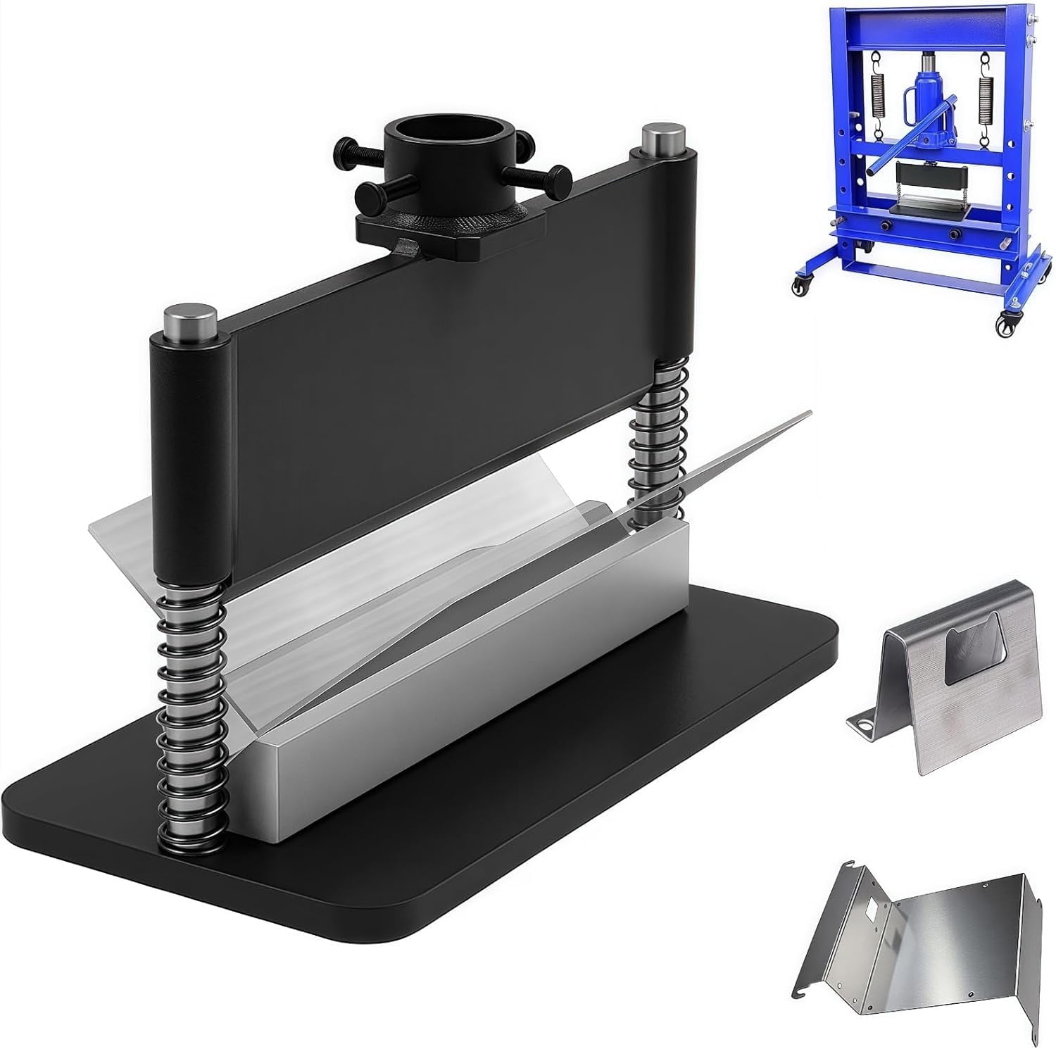 Maeklon 12" Press Brake Attachment, Heavy Duty Metal Bending Tool, Dual ...