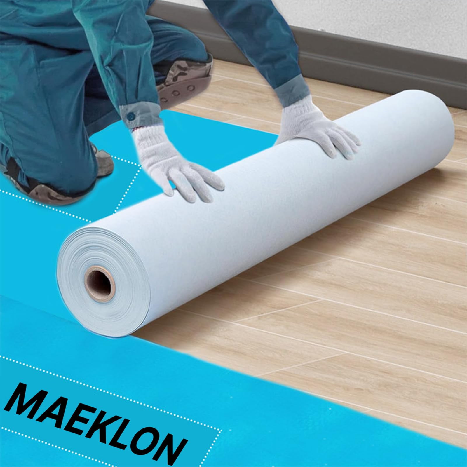Maeklon 40" x 168' Temporary Floor Protection for Construction ...
