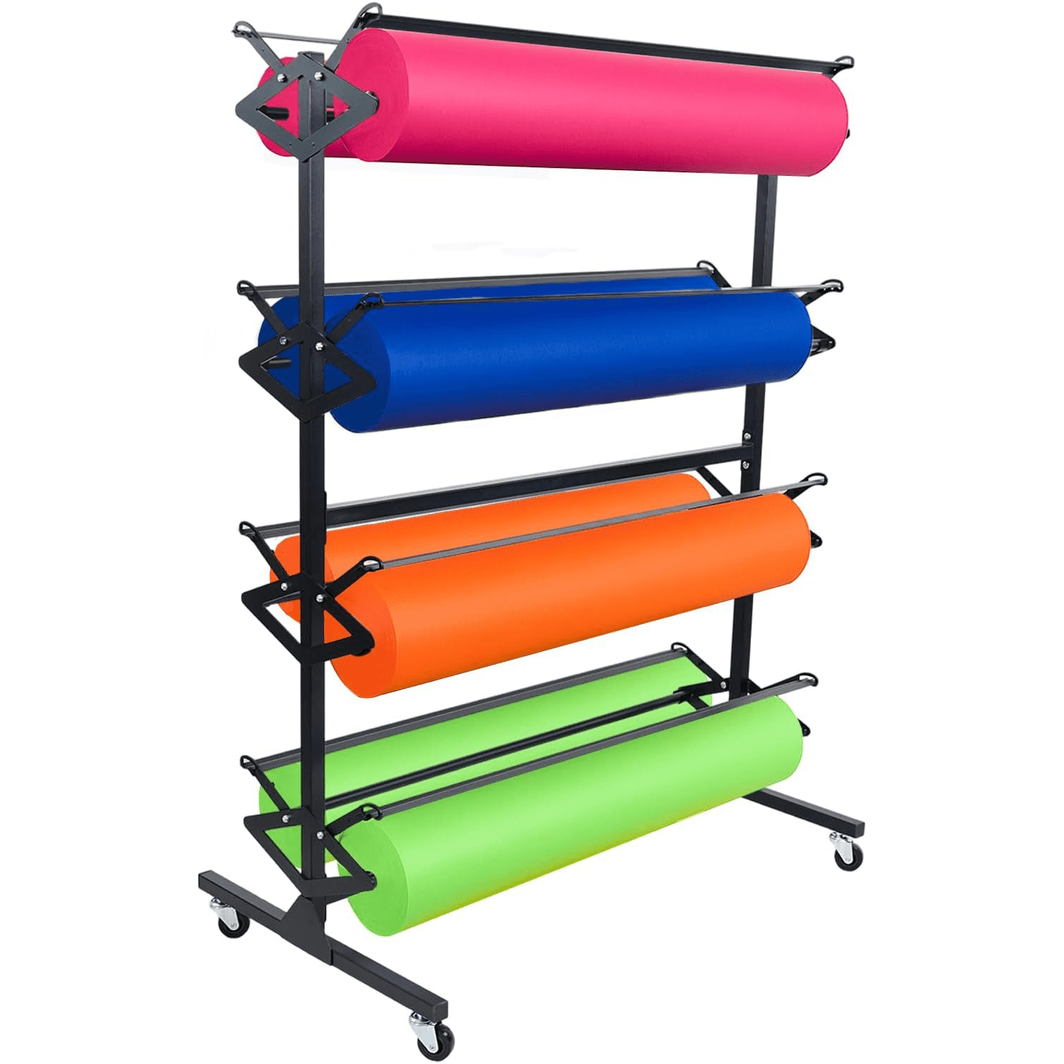 Maeklon Paper Roll Dispenser Holder, Dispenser Rack and Cutter for Up ...