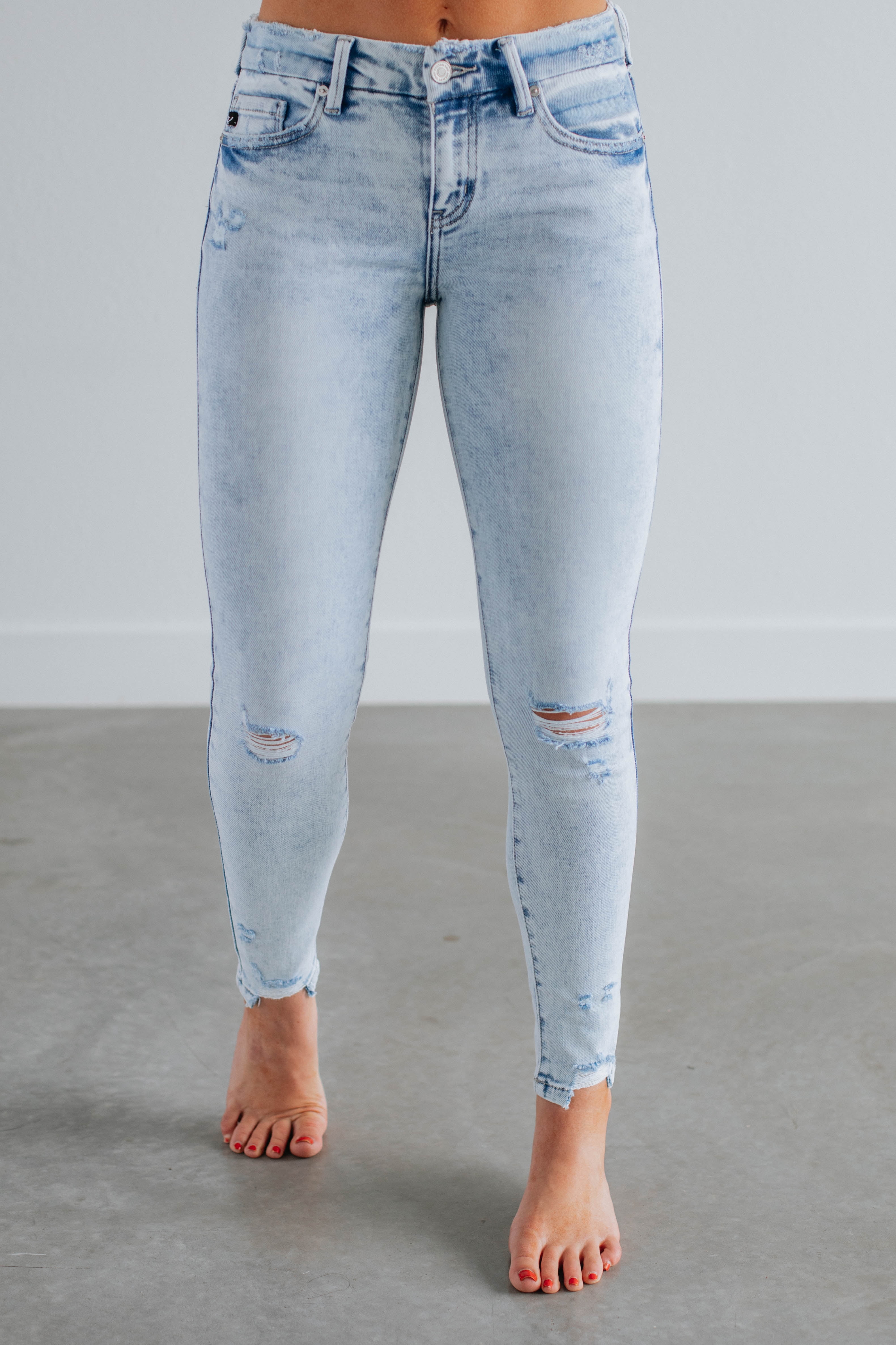 Maela KanCan Jeans - Light Wash - Walmart.com