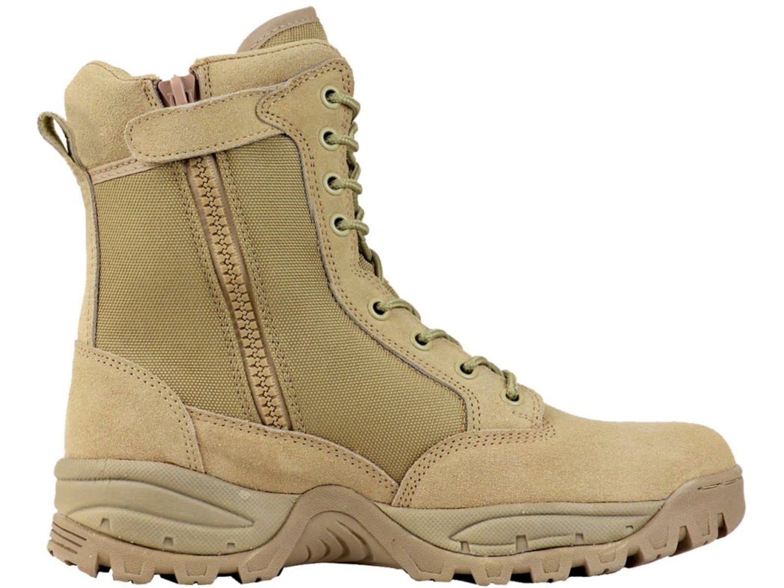 Maelstrom Tac Force Mens 8in Boot w/ Zipper, Non-Insulated, Wide, 11.5 ...