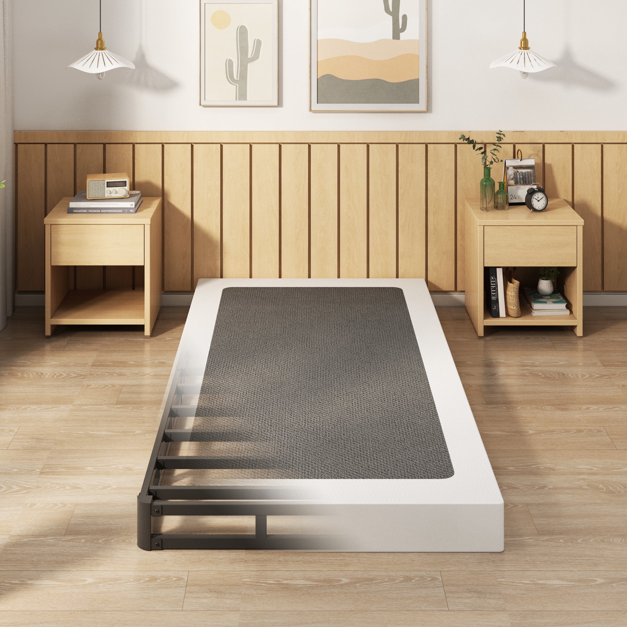 Maenizi 5 inch Twin XL Box Spring Bed Base, 1500 lbs Heavy Duty Metal ...