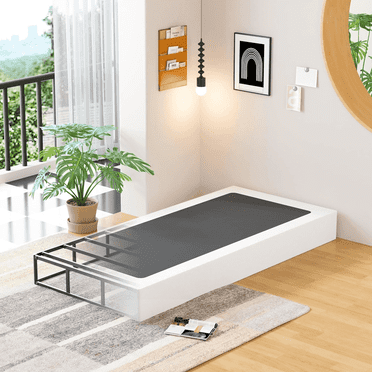 Maenizi 4 inch Full Box Spring Bed Base, 3000 lbs Heavy Duty Metal ...