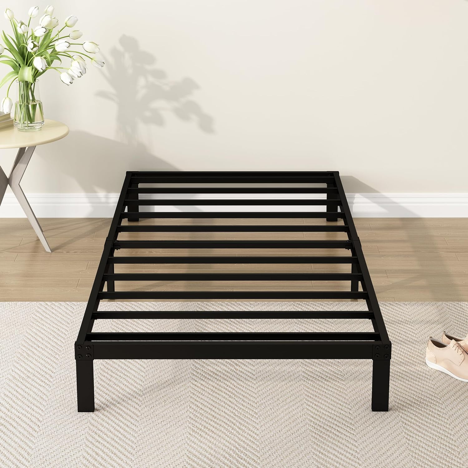 Maenizi 8 inch Twin XL Bed Frames, Heavy Duty Metal Platform Bed Frame ...