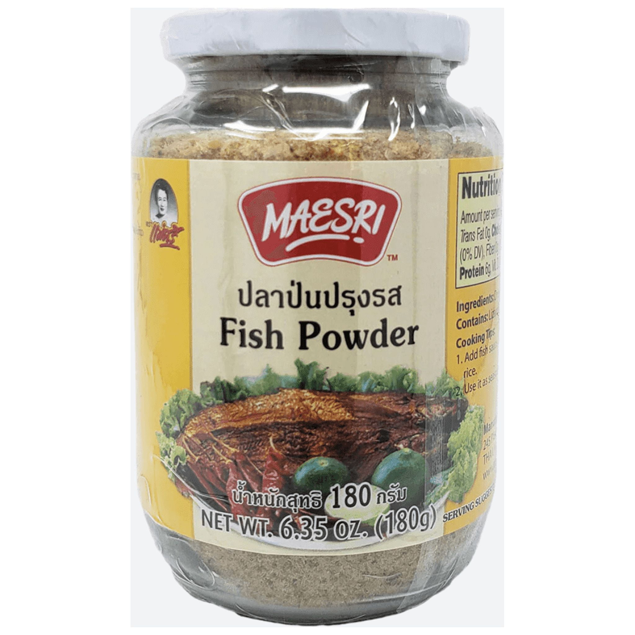 Maesri Fish Seasoning Powder-6.4 oz-Authentic Thai Flavor - Walmart.com