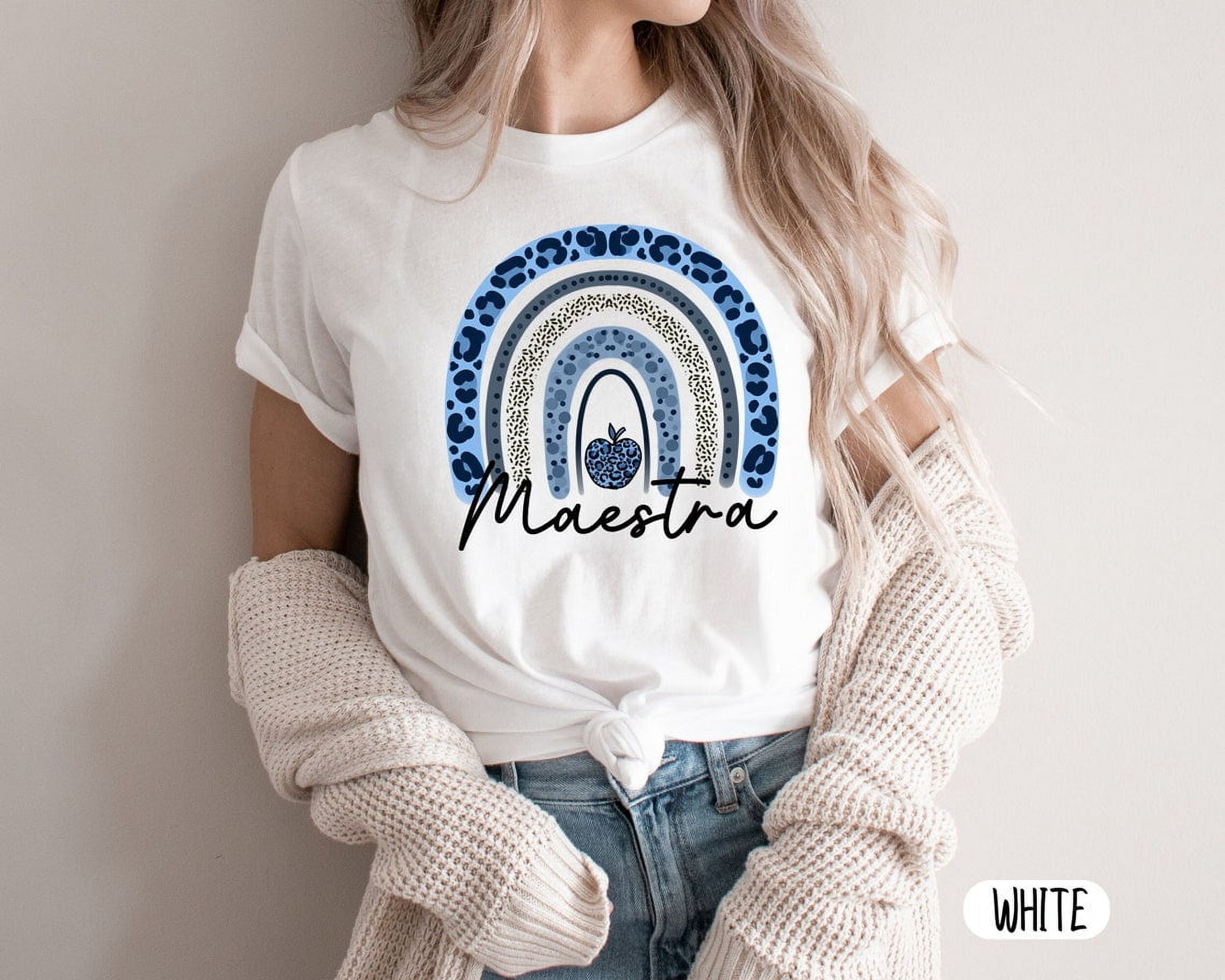Maestra, Maestra Shirt, Maestra Bilingue, Maestra Siempre, Maestra Gift ...