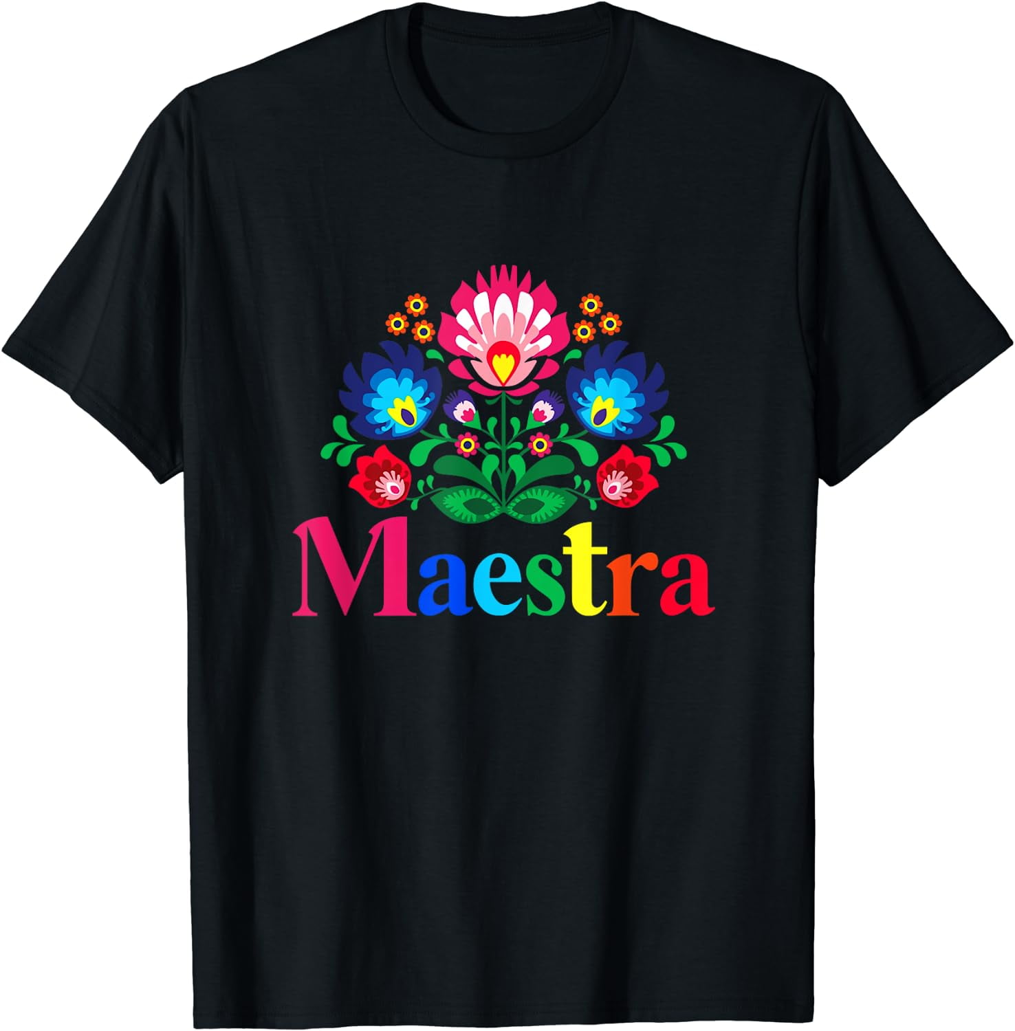 Maestra Proud Spanish Teacher Bilingual Teacher Latina T Shirt