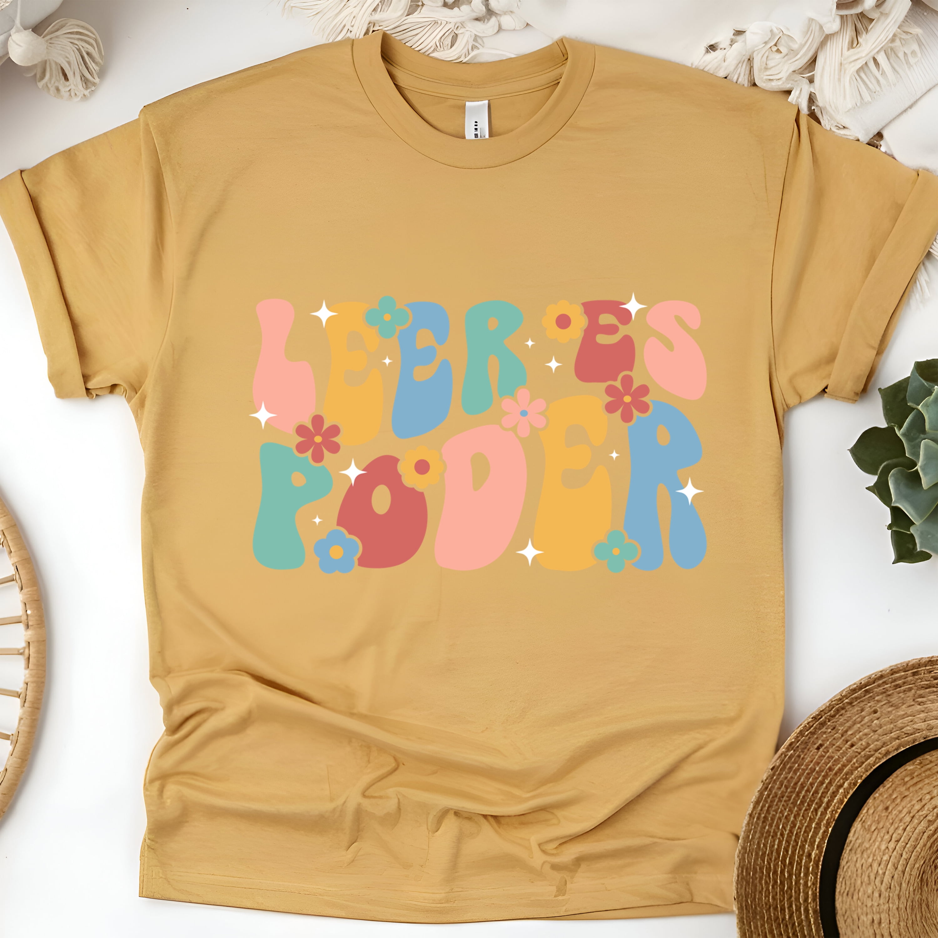 Maestra Serape Heart Pencil T-Shirt, Bilingual Teacher Shirt, Gold ...