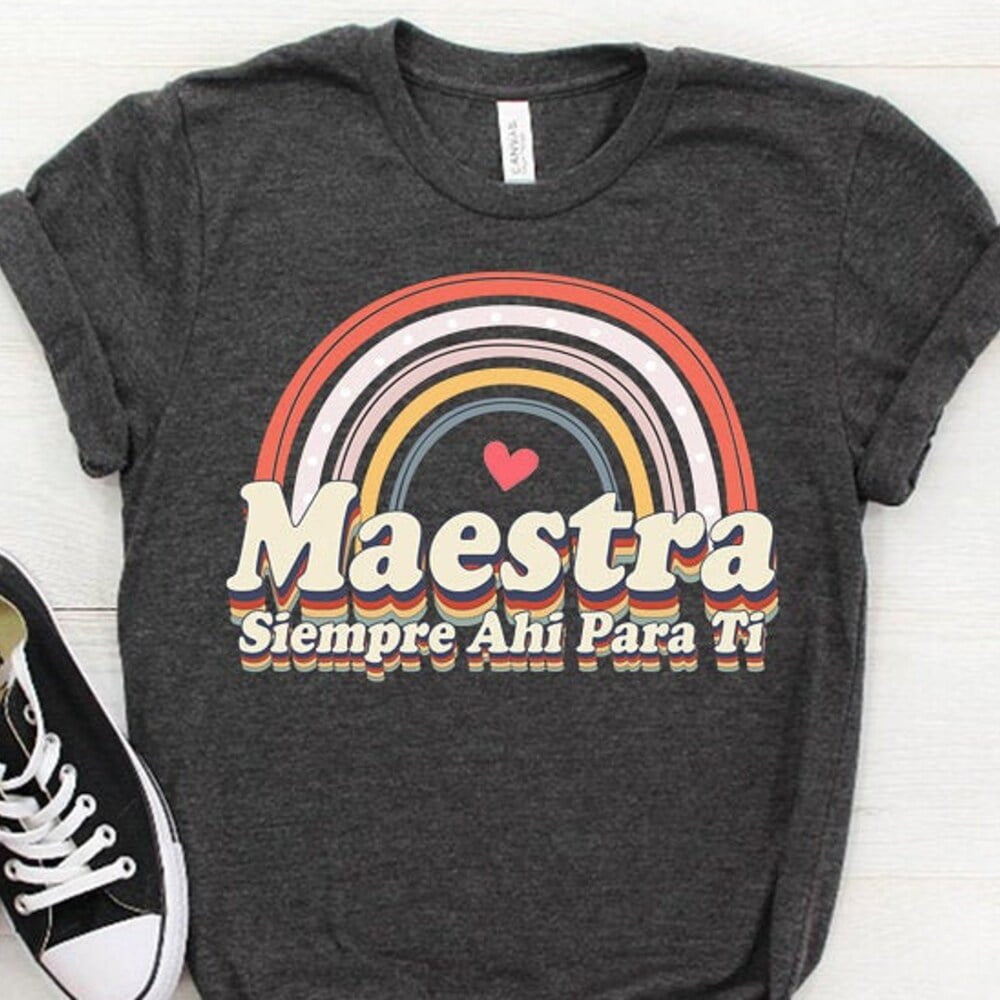 Maestra Siempre Shirt, Maestra Shirt, Maestra Bilingue, Maestra Gift ...