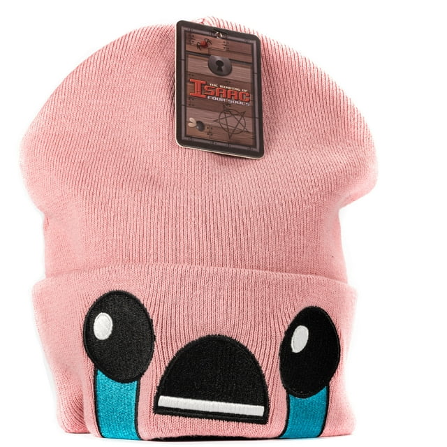 Maestro Media: The Binding of Isaac: Beanie - Pink - Knitted Hat, Video ...