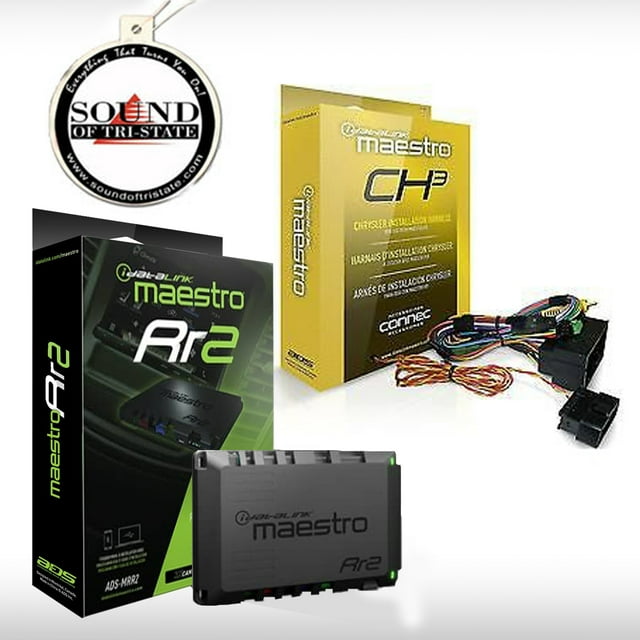 Maestro RR ADS-MRR2 + iDatalink HRN-RR-CH3 Factory Integration Adapter ...