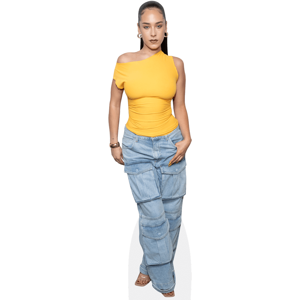 Maeta Hall (Yellow Top) Lifesize Cardboard Cutout Standee - Walmart.com